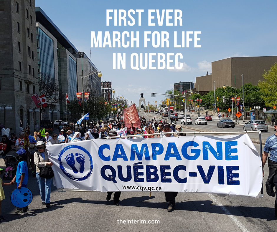 First ever March for Life in Quebec